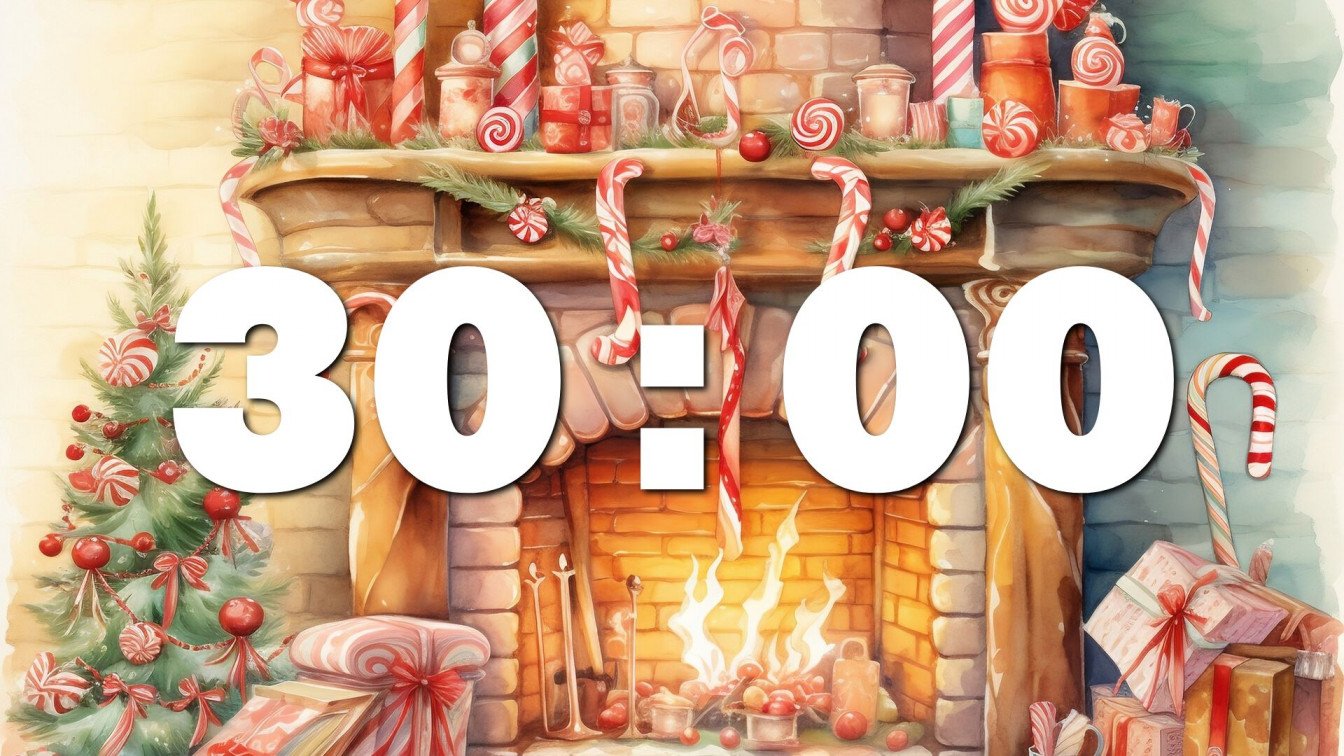Christmas Countdown Timer 10 00