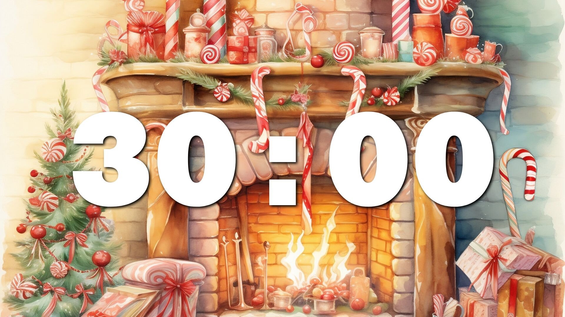 [ 5:00 ] Free Christmas countdown timer