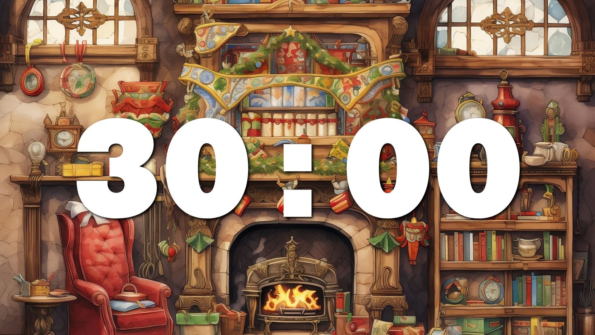 15:00 Winter Countdown Timer: Add Seasonal Charm to Your Digital Space