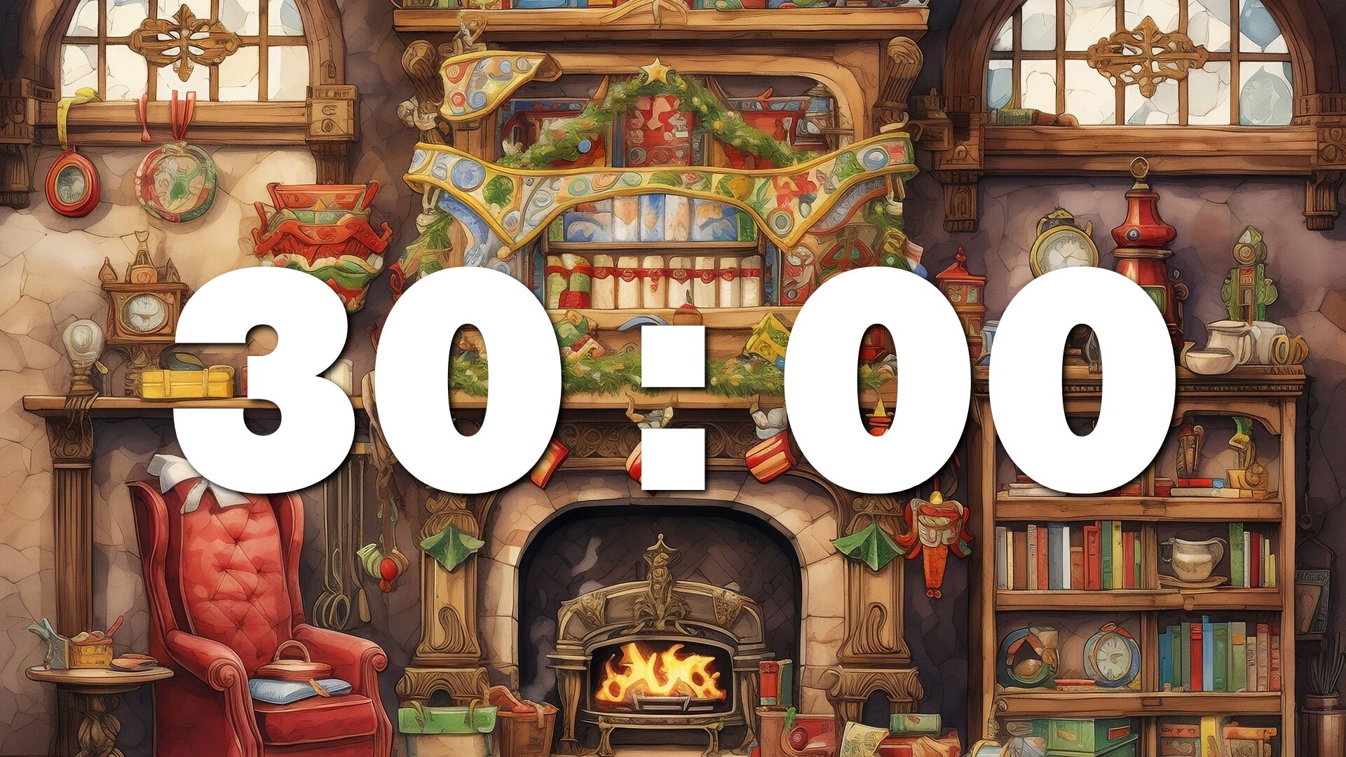 15:00 Winter Countdown Timer: Add Seasonal Charm to Your Digital Space