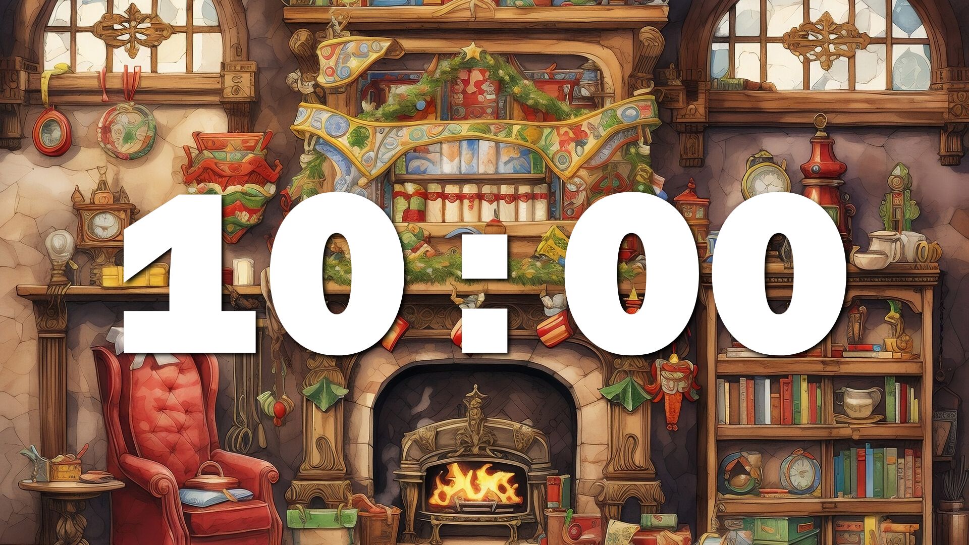 Christmas Countdown Timer - 10:00