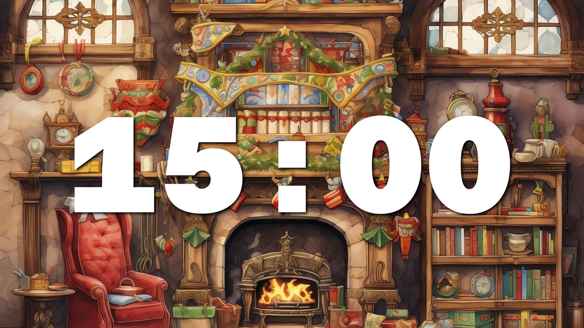 Christmas Countdown Timer - 15:00