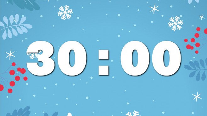 10:00 Winter Countdown Timer: Add Seasonal Charm to Your Digital Space