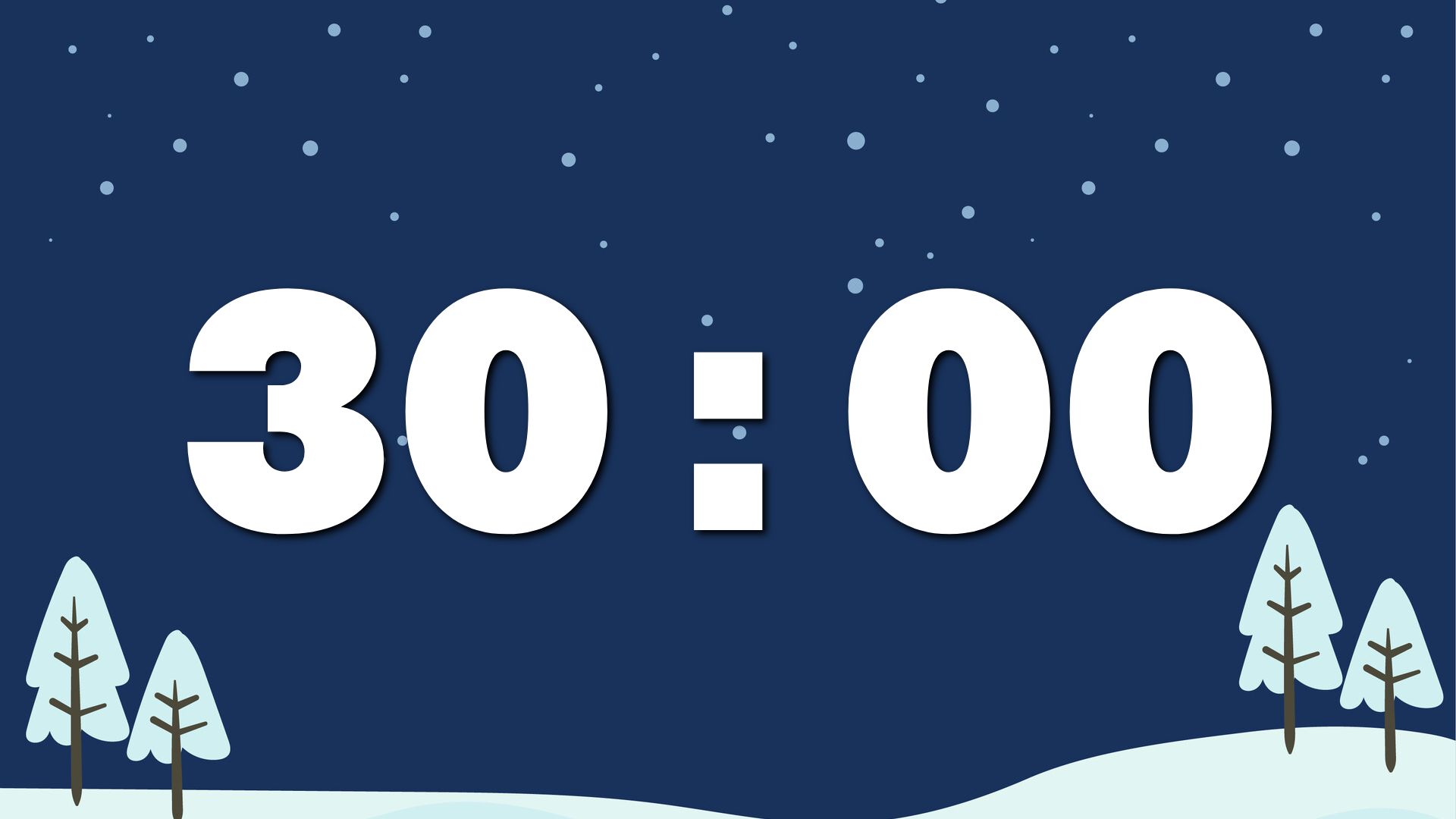 30:00 Timer - Fireworks for July 4th or New Years Eve