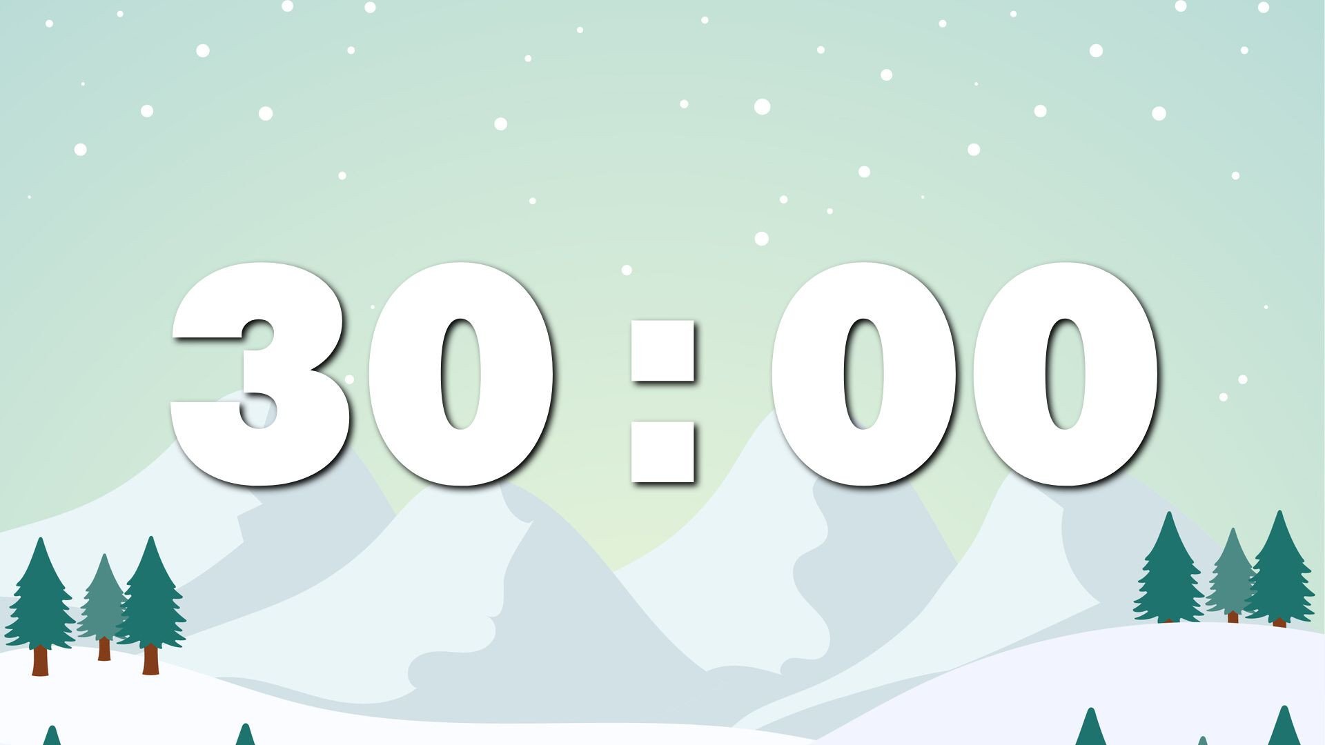 30:00 Timer - Fireworks for July 4th or New Years Eve