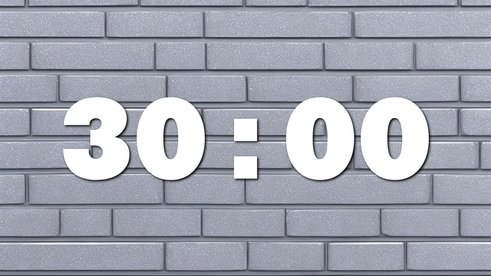 30:00 Timer - Bright, bold, painted background