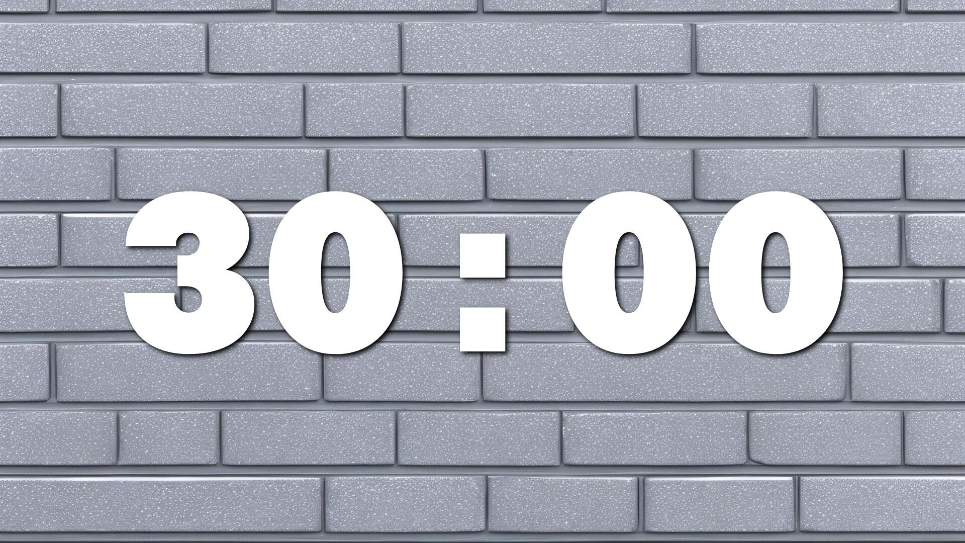 30:00 Timer - Bright, bold, painted background