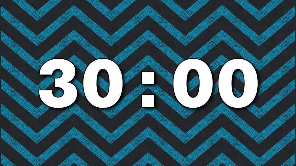 5:00 - Free online rainbow countdown timer